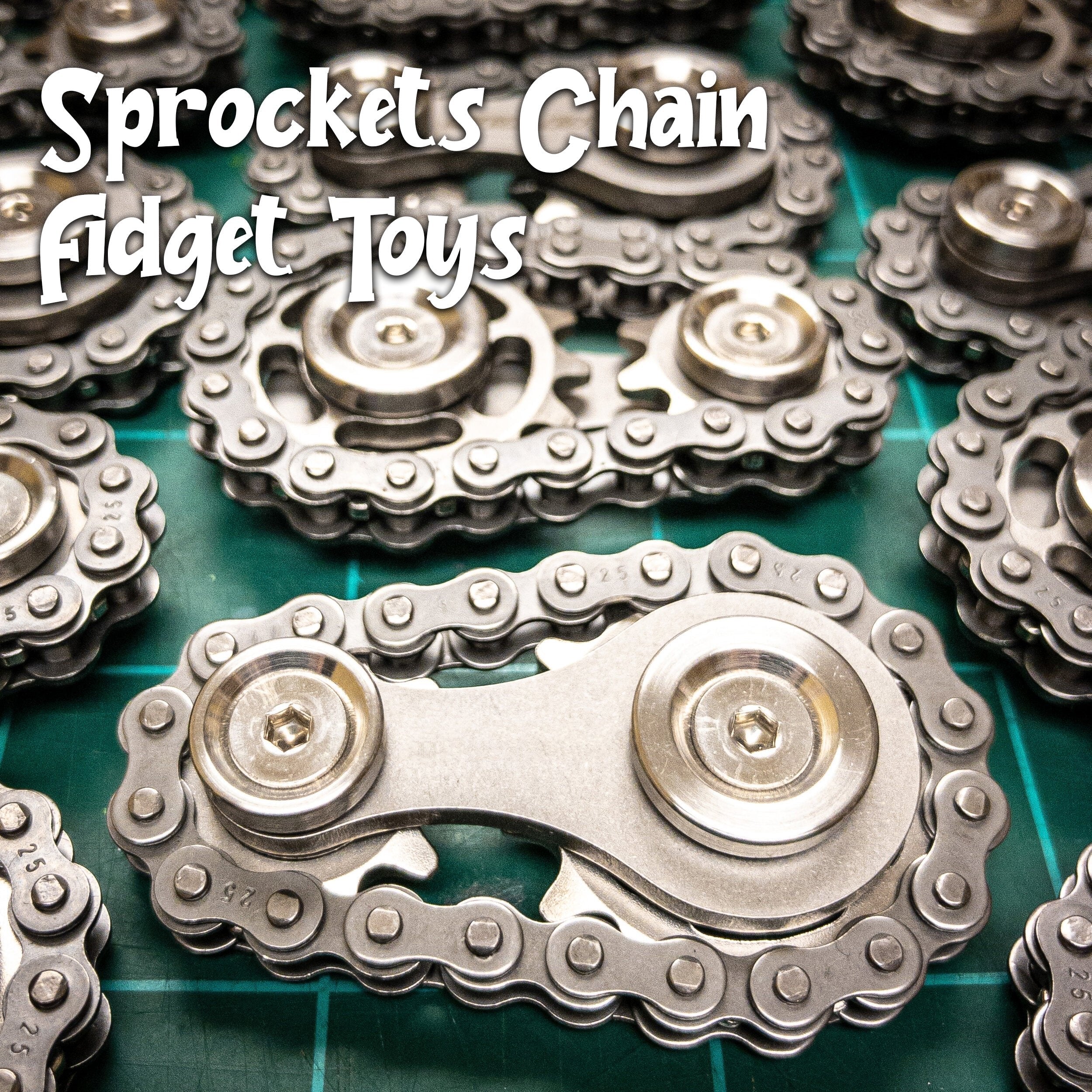 Sprockets Bicycle Chain Fidget Spinner Toys – Rrsstore