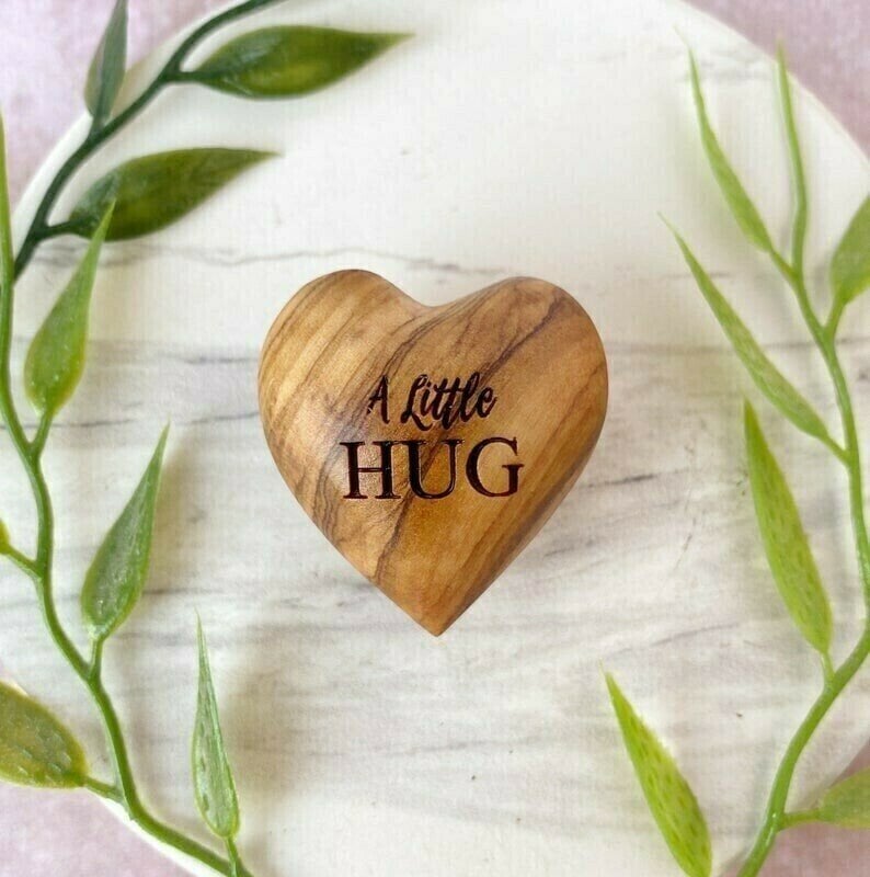 Pocket Hugger Wood Heart Sign - The Best Gift – Rrsstore