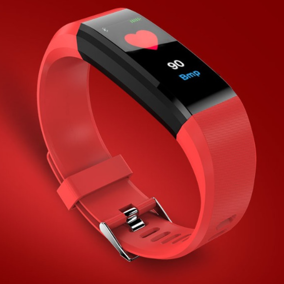 Smart Activity Step Count Blood Pressure Fitness Tracker Wristband Wat ...