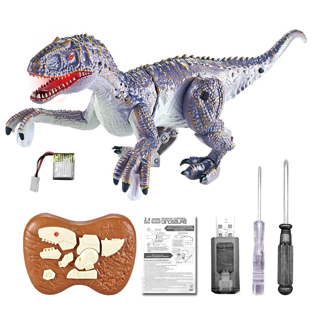 Mini Electric Dinosaur Toy With 2.4g Remote Control for Birthday Gift ...