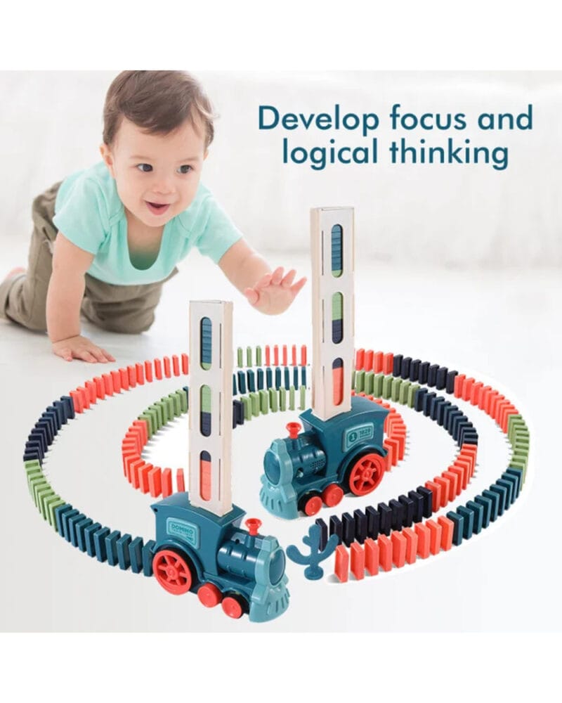Best Christmas Gift – Automatic domino train – Rrsstore
