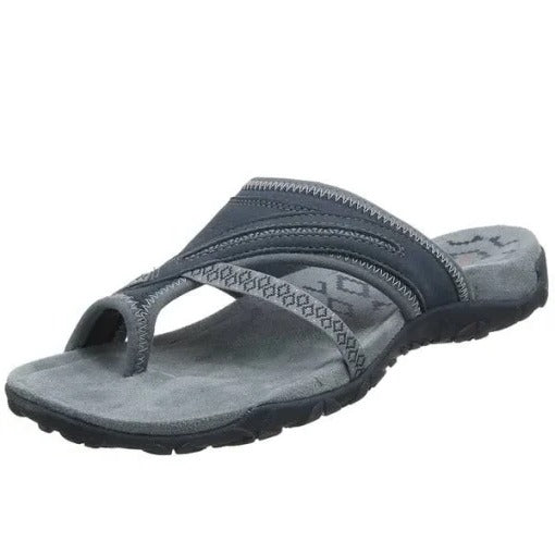 Sandals For Women Comfortable Casual Cross Strap Flip-flops – Rrsstore