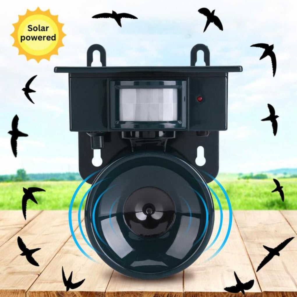Motion Sensor Bird Deterrent for Crows: Ideal Pigeon Repeller with Sou ...