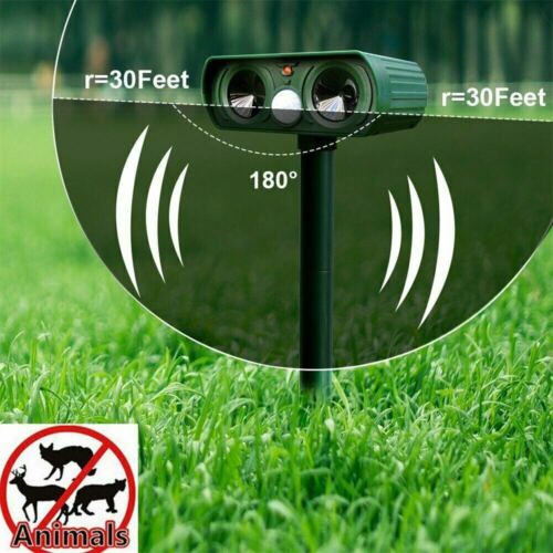 Infrared Solar Powered Animal Pest Repeller – Rrsstore