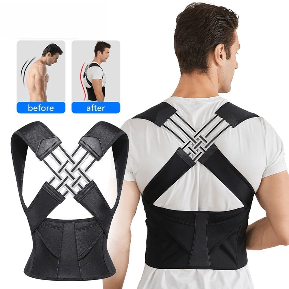 Adjustable Back Posture Belt Office Home Gym Unisex – Rrsstore