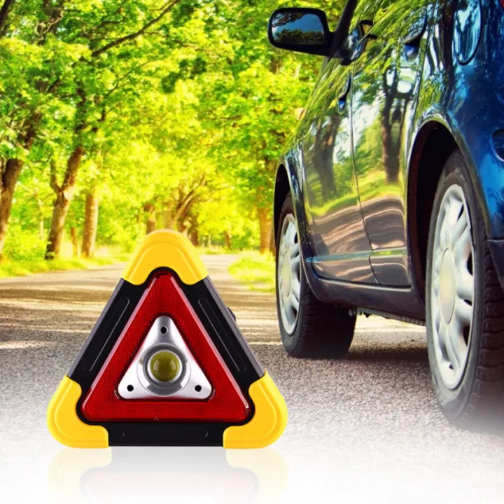 Solar LED Flashing Car Hazard Roadside Triangle Work Light – Rrsstore
