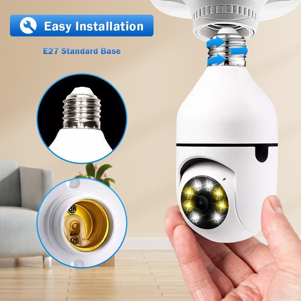 5G Wireless Wifi Light Bulb Security Camera – Rrsstore