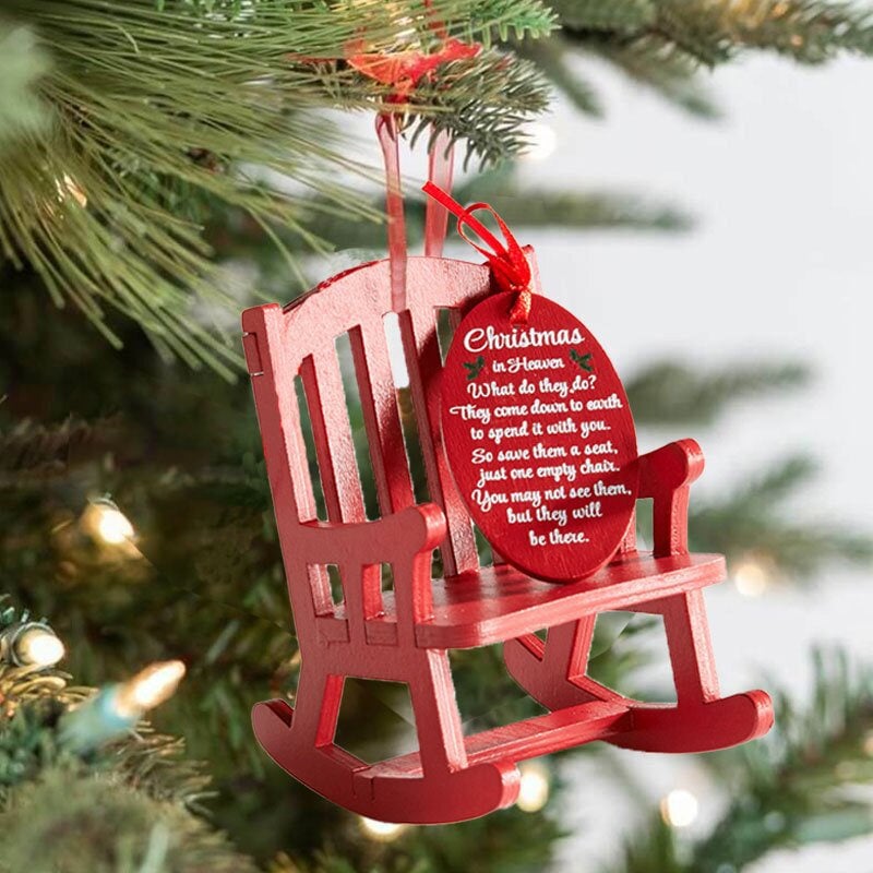 Christmas in Heaven Rocking Chair Ornament – Rrsstore