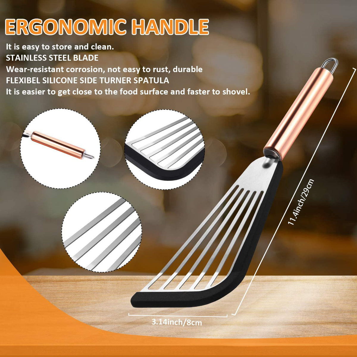 Nonstick Spatula Turner – Rrsstore