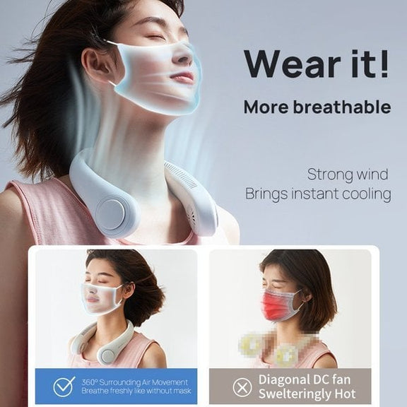 Last Day Promotion Save 70% - 2023 New Portable Neck Fan – Rrsstore